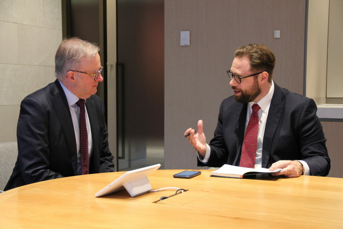 Exclusive Interview With Prime Minister Anthony Albanese Investment
